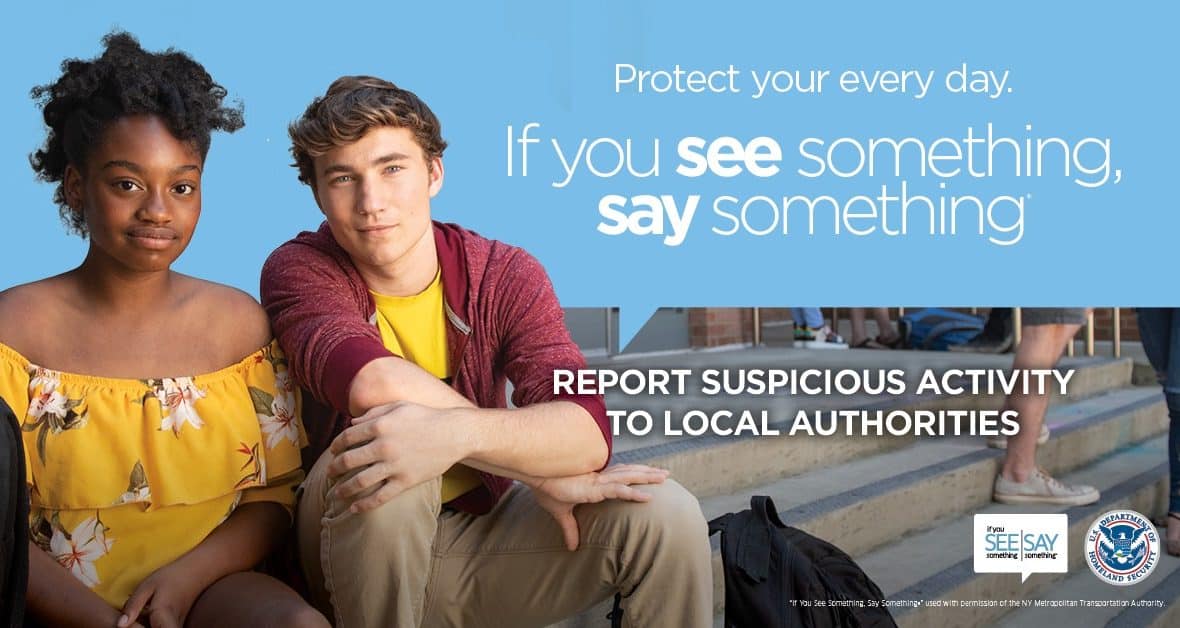 See Something Say Something! - Moraine Park Technical College